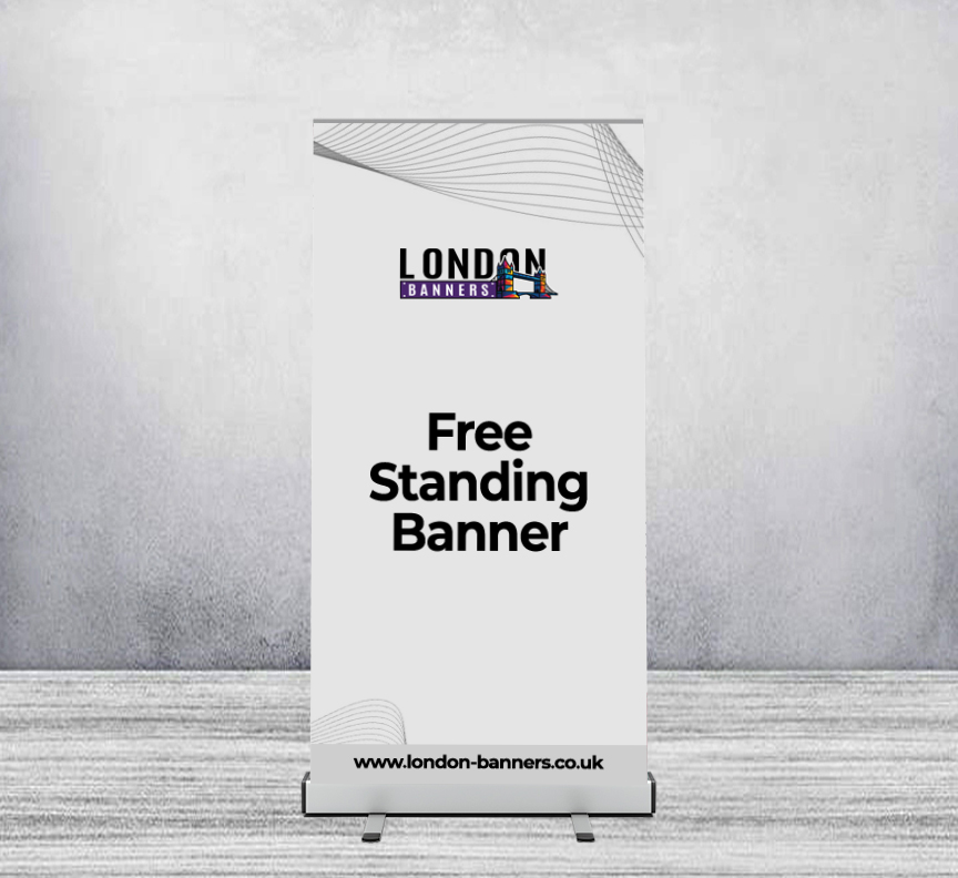 Free Standing Banner Same Day & Next Day Printing London